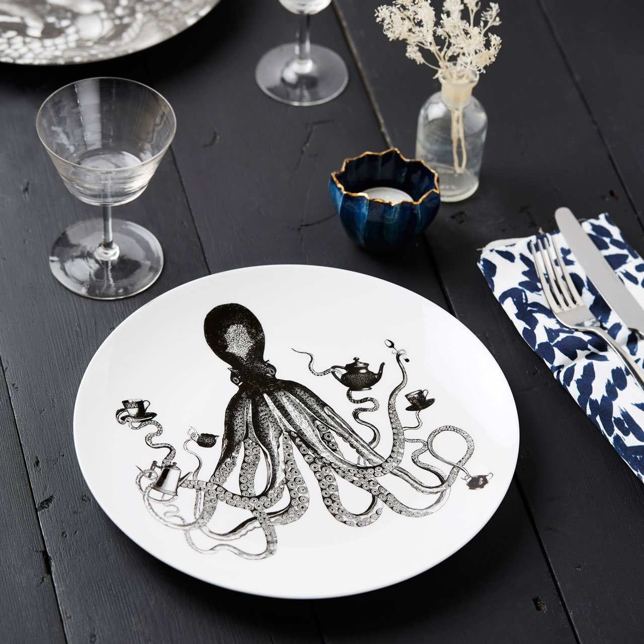 octopus tableware