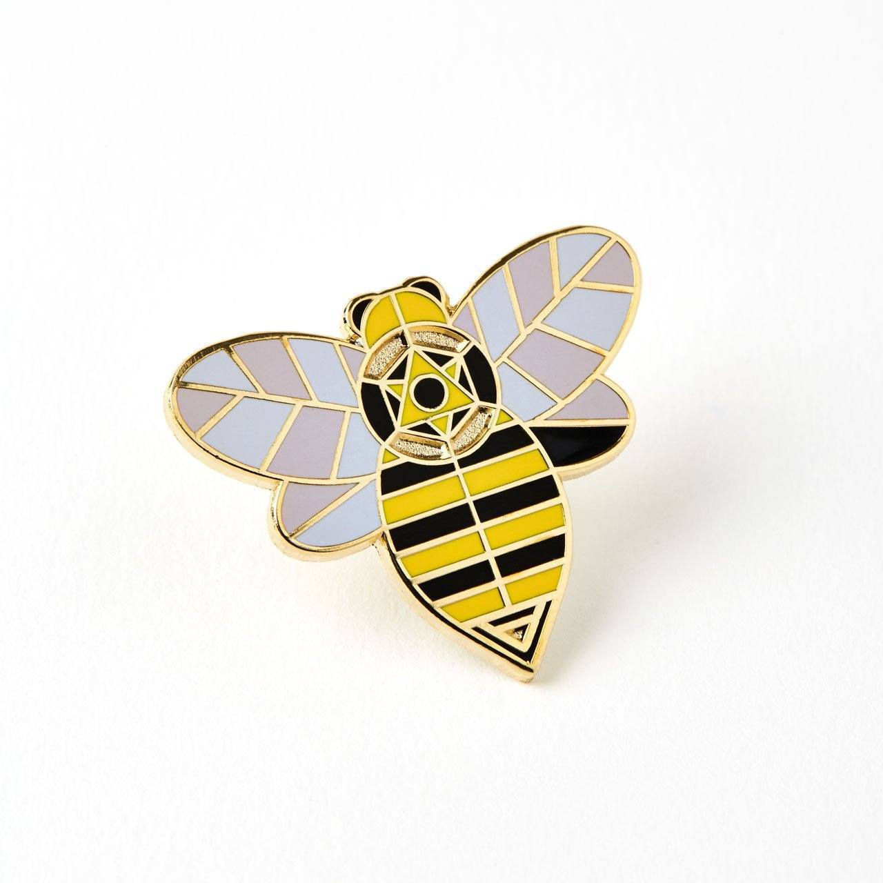 Enamel Pin Badge | Art Deco Print | Chase and Wonder