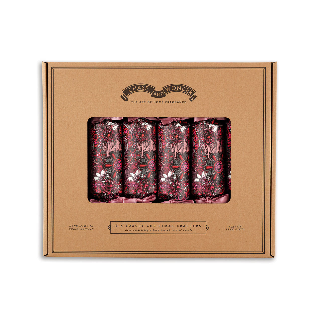 The Christmas Wreath | Luxury Scented Candle Christmas Crackers - Chase ...