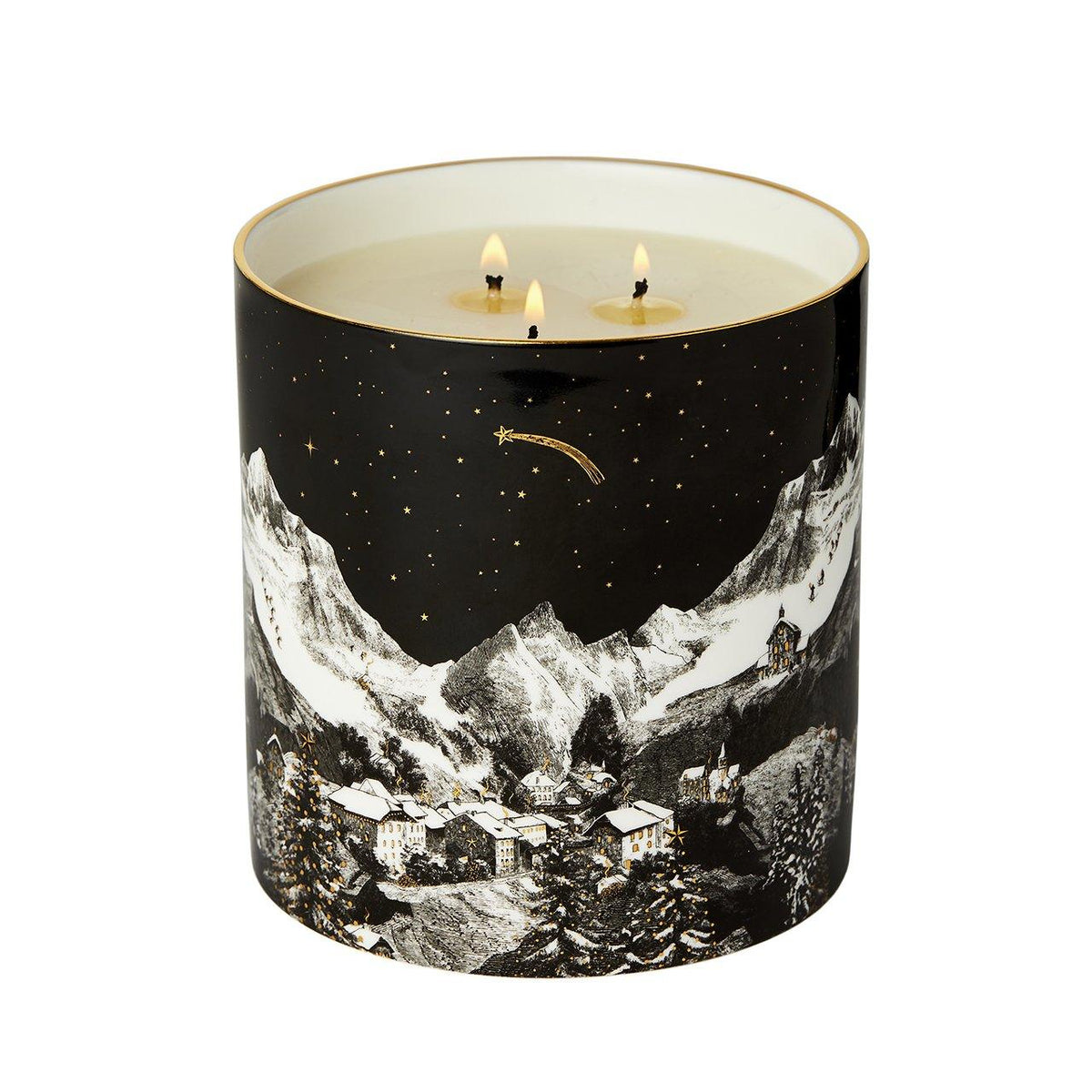 Three Wick Candles | Fine China | Chase and Wonder