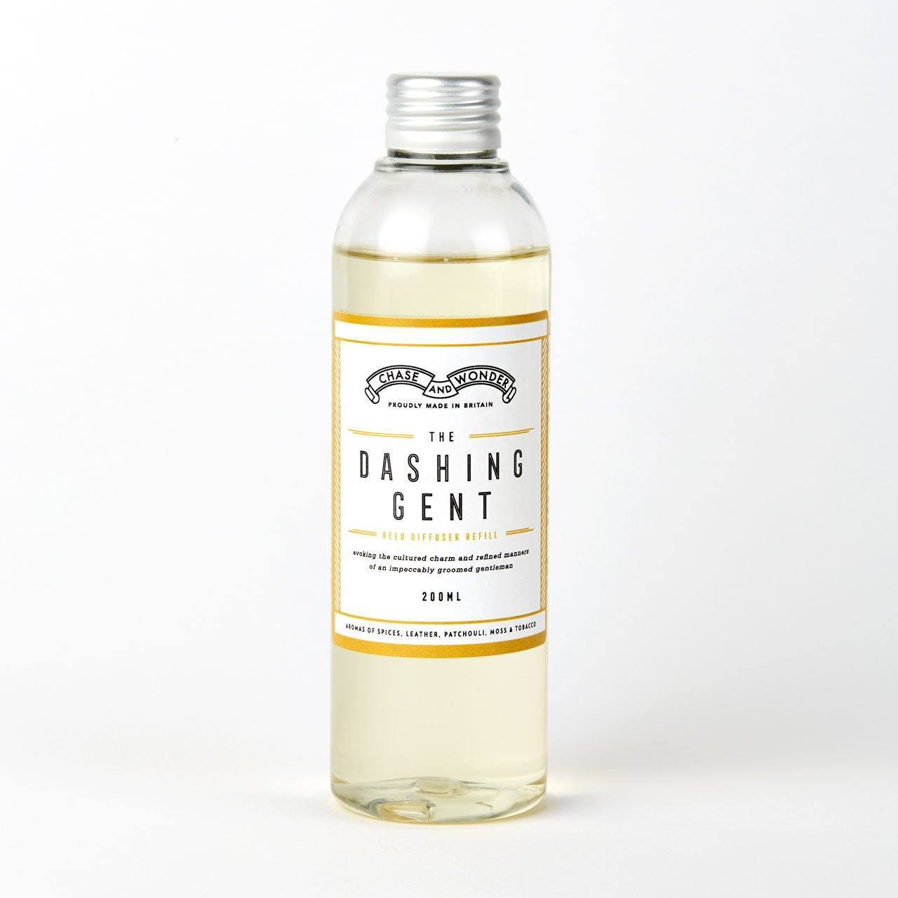 The Dashing Gent Reed Diffuser Refill | Chase and Wonder